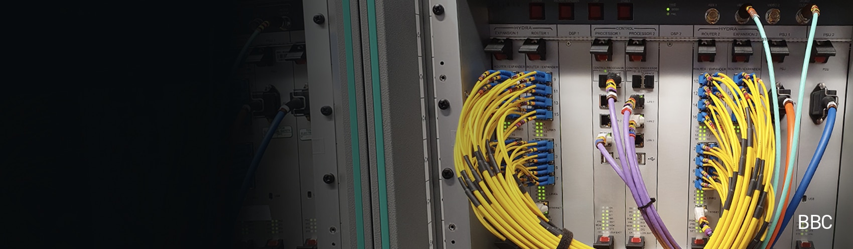 Hydra2 8U or 4U DSP Router Core | Calrec