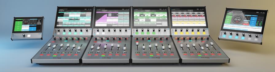 Type R is a modular, expandable, IP-based mixing system from Calrec ...