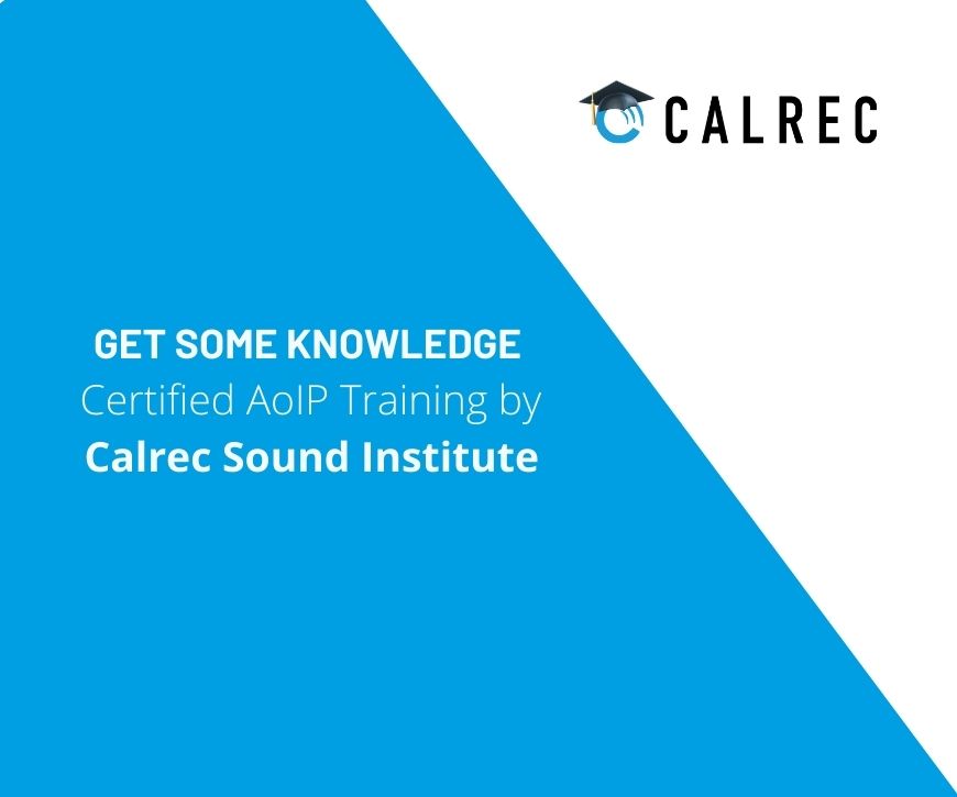 Calrec launches its certified online Audio over IP training course