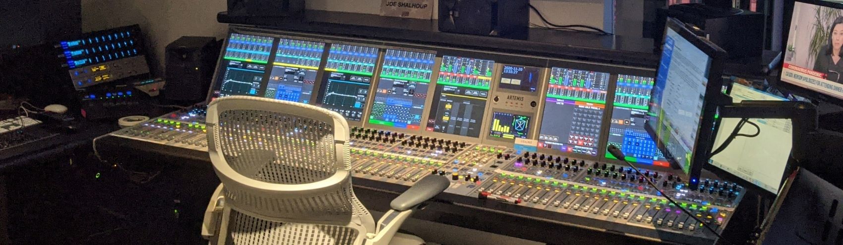 Calrec’s Artemis audio console shines for BeckTV install | Calrec
