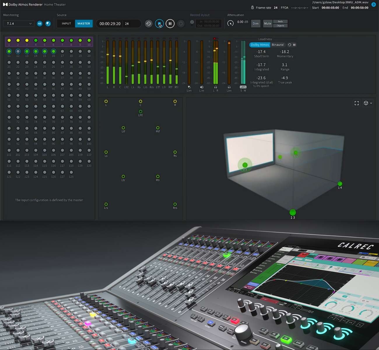 Object based Vs Channel based (1) - Calrec