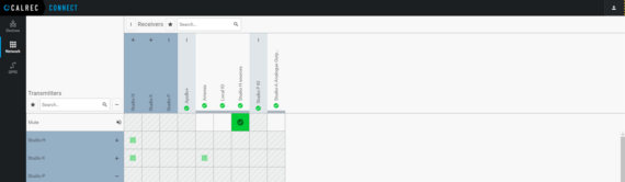Connect (Stream Manager) | AoIP Network Management | Calrec