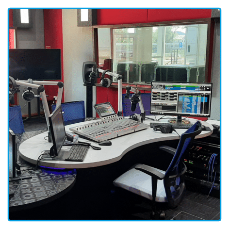 Type R for TV & Radio IP Audio Mixing System | Calrec